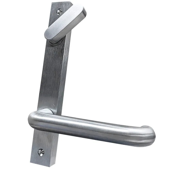 LOCKTON Narrow Stile DDA Snib & Lever | Matt Black PVD – Lockmart